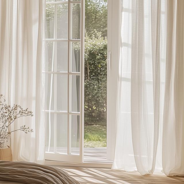 Sheer Curtain Collection Custom Airy | EAZU